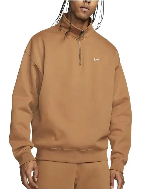 Nike Solo Swoosh 1/4-zip Sweatshirt - Default Colorway