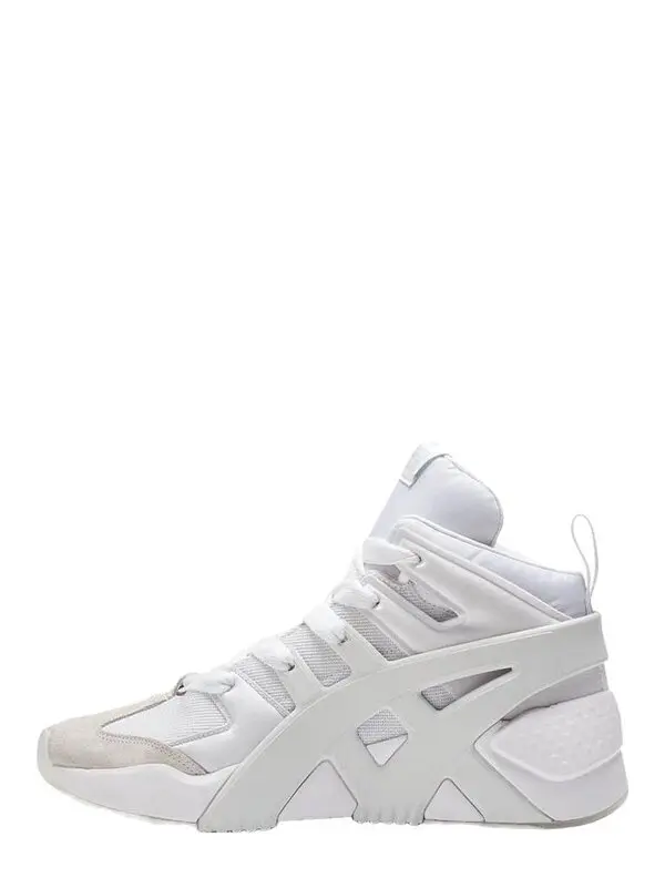 Onitsuka Tiger Big Logo Trainer Puffed Low Top Sneakers - White
