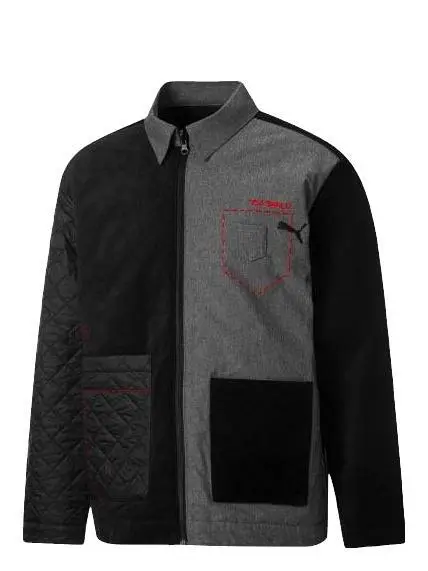 PUMA X Michael Lau Reversible Cardigan Jacket - Black