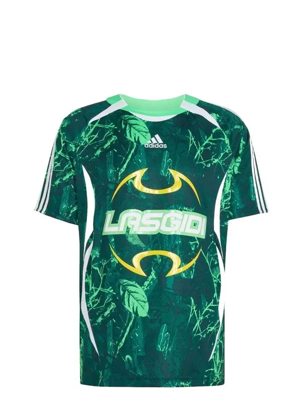 Adidas Graphic Jersey - Screaming Green/aurora Ivy/collegiate Green