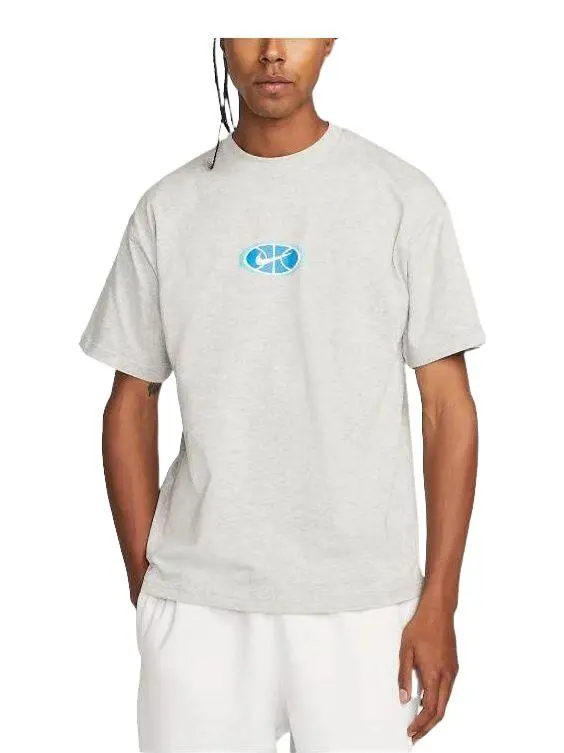 Nike Nrg Argon S/s T-shirt 'light Grey Blue - Default Colorway