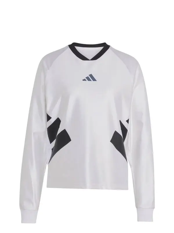 Adidas All Time Classics Long Sleeve T-shirt - White/black