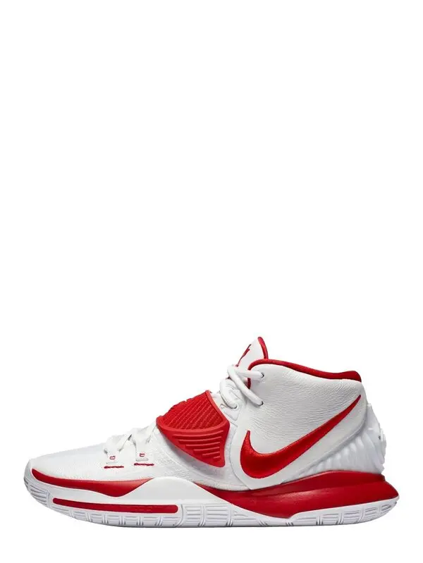 Nike Kyrie 6 Tb Ep Basketball Sneakers - White/red