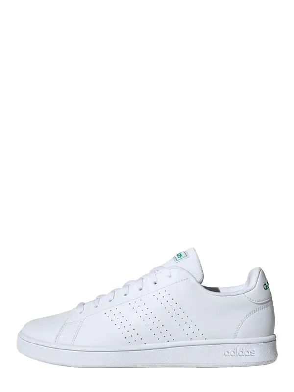 Adidas Advantage Base Sneakers - White/green