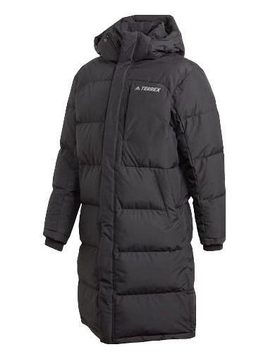 Adidas Hooded Down Jacket - Black