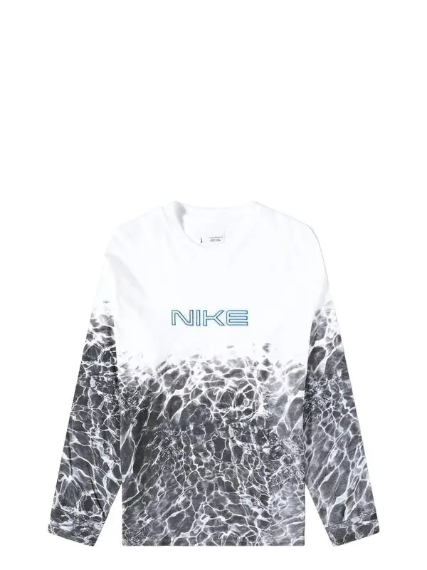 Nike Nrg Kukini Long Sleeve T-shirt - White/black/signal Blue
