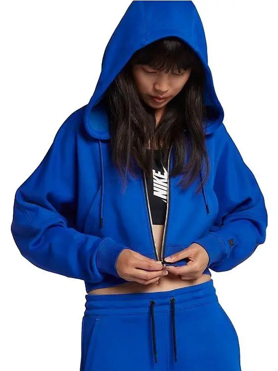 Nike Nrg Full Zip Hoodie - Blue