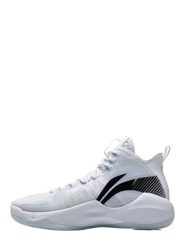 LI-NING Combat High Sneakers - White/black