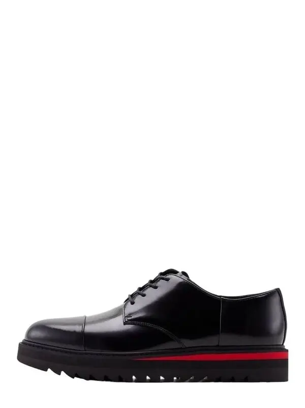 Onitsuka Tiger Derby Shoes - Black/classic Red