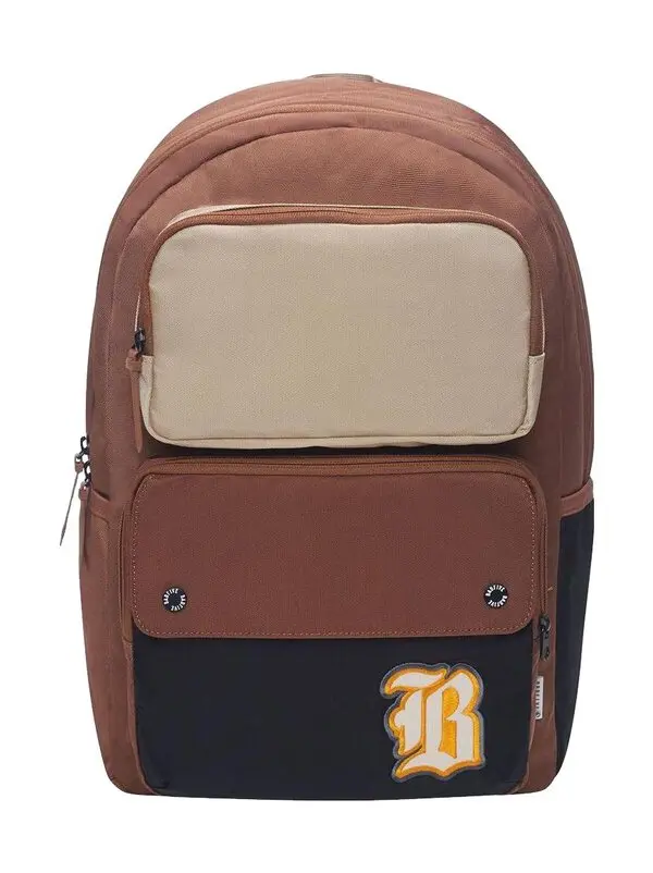 LI-NING Badfive Logo Backpack - Brown