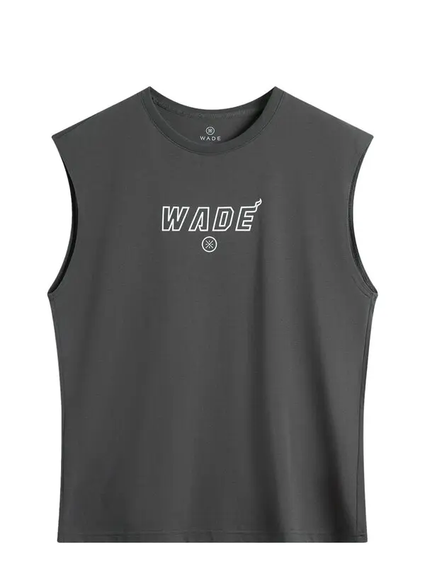 LI-NING X Adam Way Of Wade Graphic Tank Top - Dark Grey/white