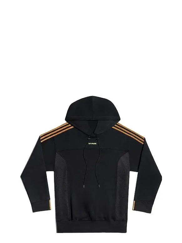 Adidas X Ivy Park Embroidery Logo Hoodie - Black