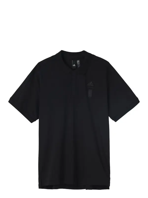 Adidas Wuji Premium Short Polo Shirts - Black