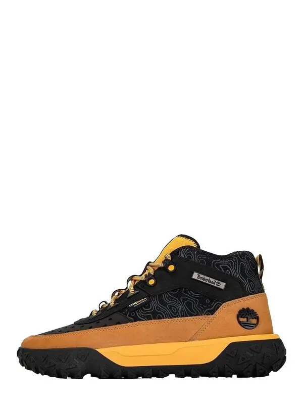 Timberland Greenstride Motion 6 Super Oxford Shoes - Black/oragne/yellow