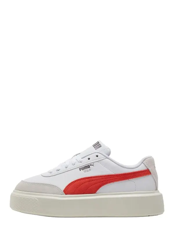 PUMA Oslo Maja Archive Sneakers - White/red