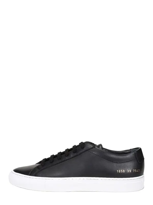 COMMON PROJECTS Achilles Low Top Sneakers - Onyx