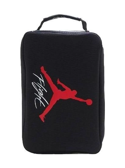 JORDAN Shoebox Bag - Black/grey
