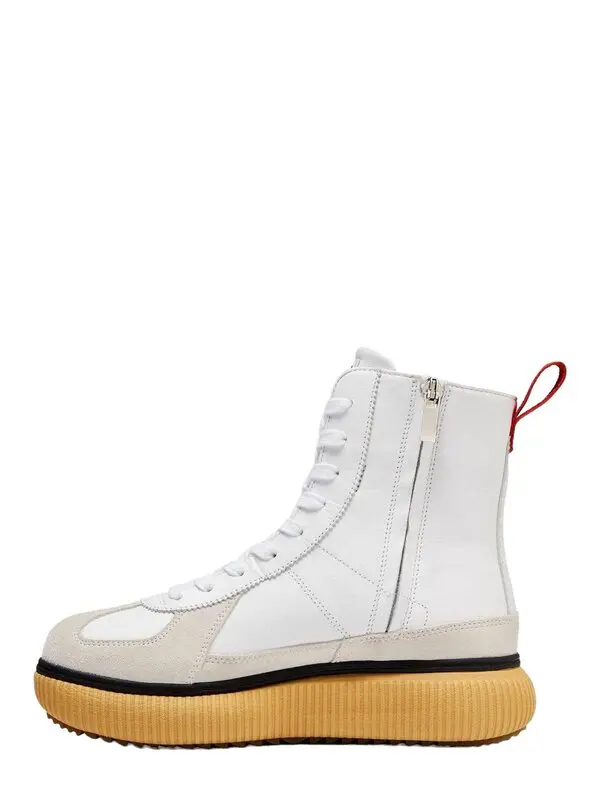 Onitsuka Tiger Delecity Boot - White/red