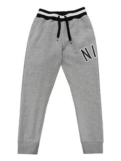 Nike Casual Sports Slim Fit Fleece Long Pants Gray - Grey