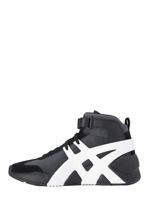 Onitsuka Tiger Big Logo Trainer Mid Sneakers - Black