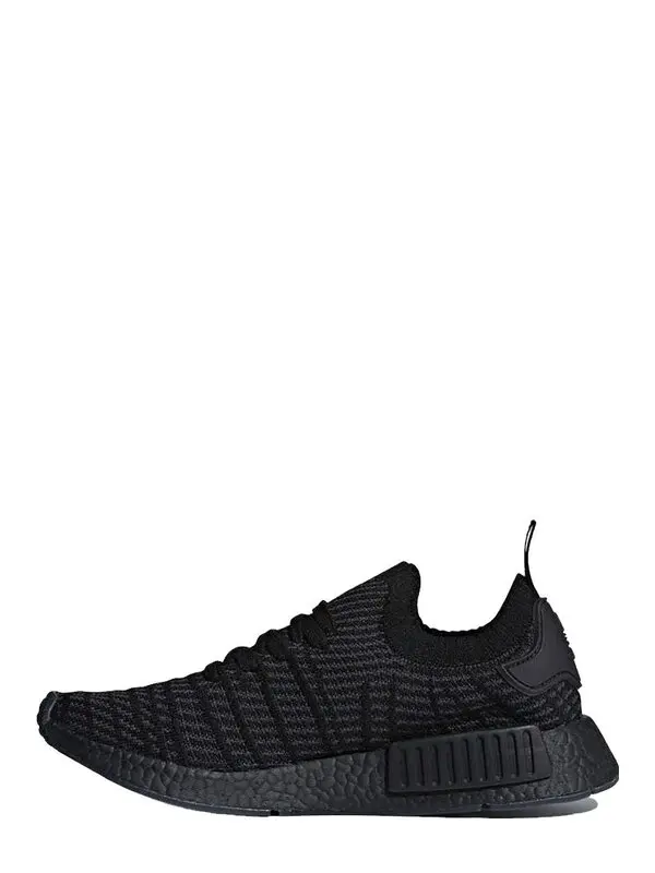 Adidas Nmd_r1 Primeknit Stlt "triple " Sneakers - Black