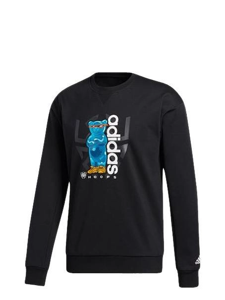 Adidas Don Candy Crew Basketball Sports Hooded Sweater - Black