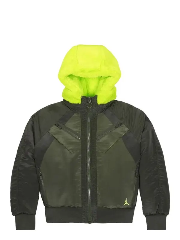 JORDAN Air Reversible Bomber Jacket Asia Edition - Green
