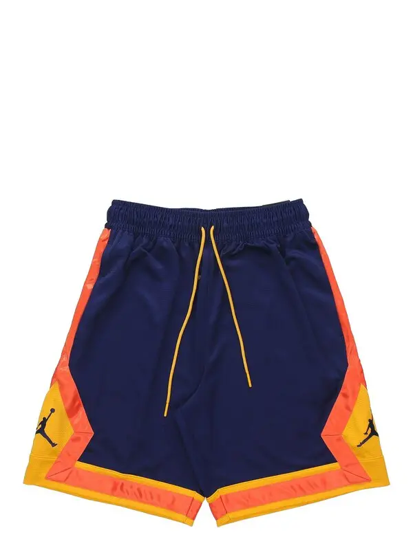 JORDAN Jumpman Diamond Casual Sports Basketball Training Shorts - Blue