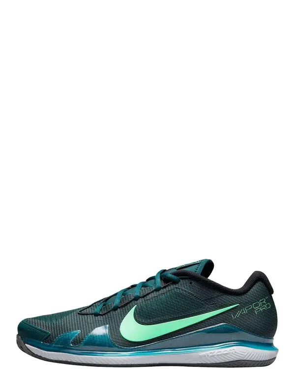 Nike Court Air Zoom Vapor Pro Tennis Shoes - Blue/green