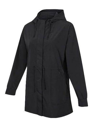 Nike Elastic Woven Hooded Jacket - Black