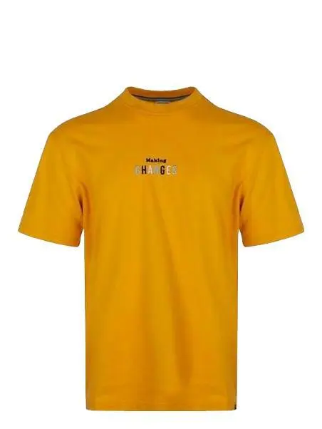 PUMA Printed Short Sleeve Tee Gold - Default Color
