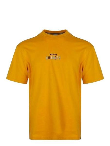 PUMA Printed Short Sleeve Tee Gold - Default Color
