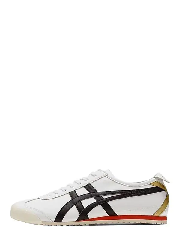 Onitsuka Tiger Mexico 66 Low Top Sneakers - White/black/gold