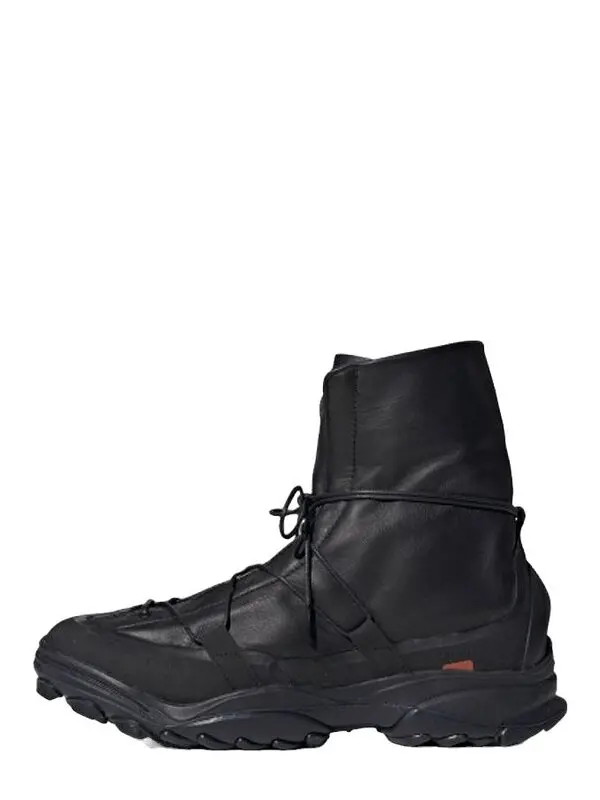 Adidas High Top Lace-up Boots - Black