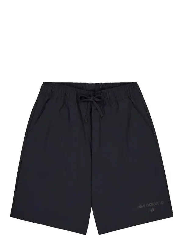 NEW BALANCE Logo Woven Shorts - Black