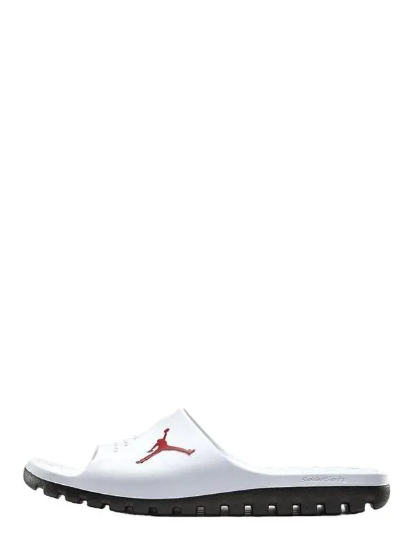JORDAN Super.fly Team Slide - White/red