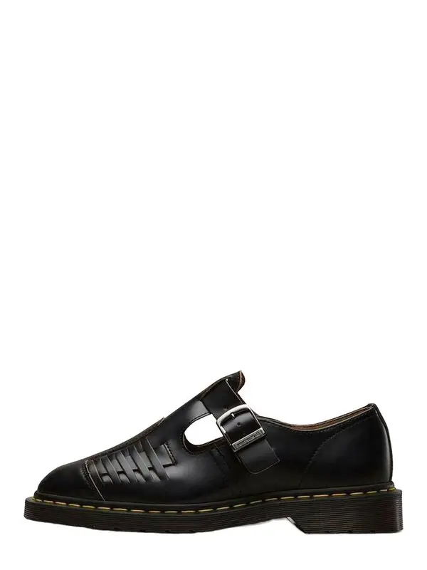 Dr. Martens Mica Sandal With Buckle Detail - Black
