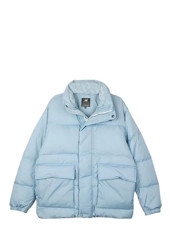 NEW BALANCE Essentials Puffer Jacket - Blue