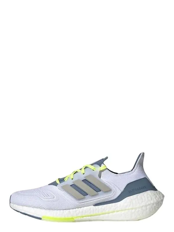 Adidas Ultraboost 22 Sneakers - Cloud White/metal Grey/linen Green