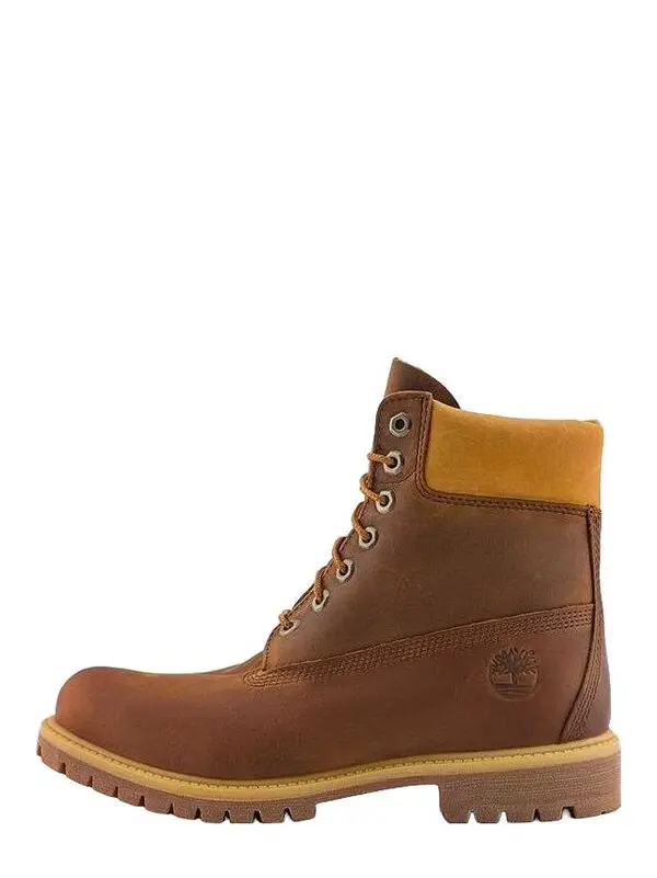 Timberland Premium 6 Inch Lace-up Waterproof Boots - Brown/yellow