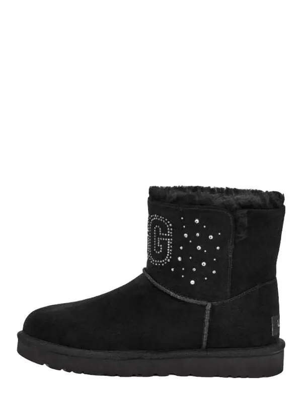UGG Classic Gem Mini Boots - Black