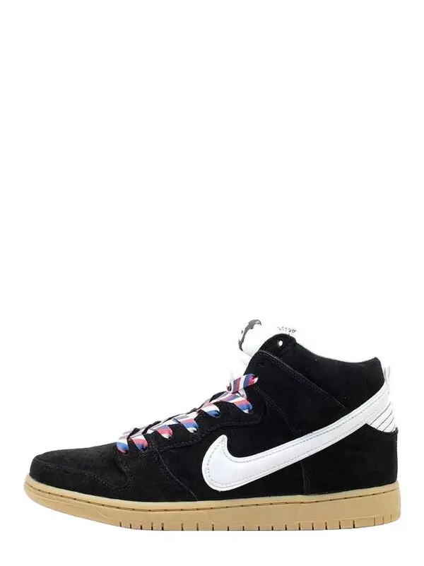 Nike Dunk High Premium "barbershop - Black