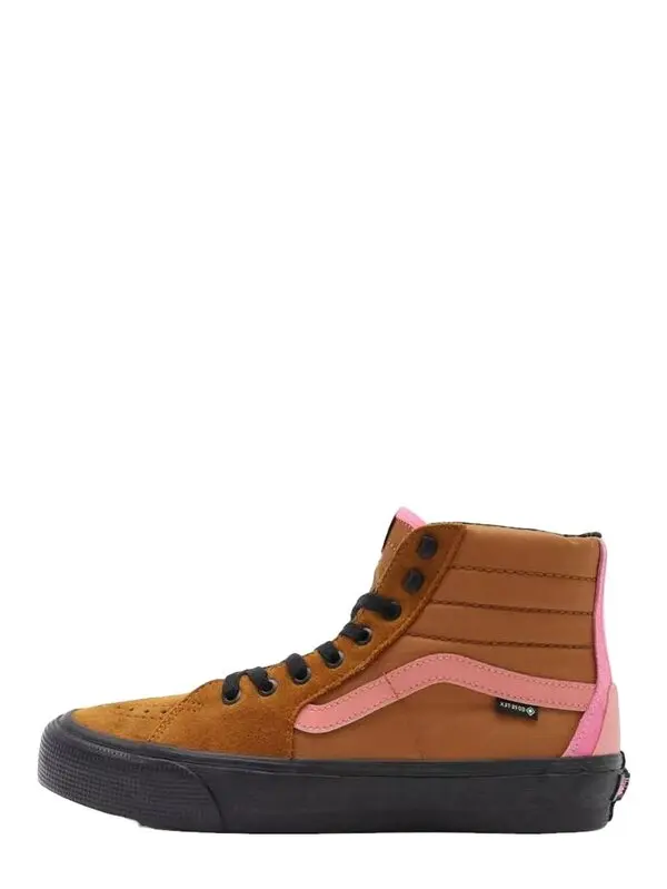 VANS Sk8-hi High Top Sneakers - Black/brown