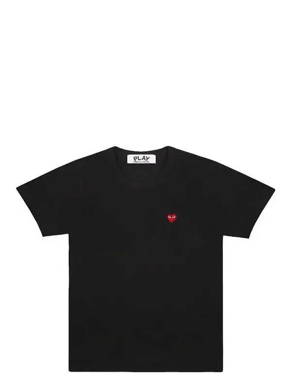 Play Comme Des Garcon Small Heart T-shirt - Black