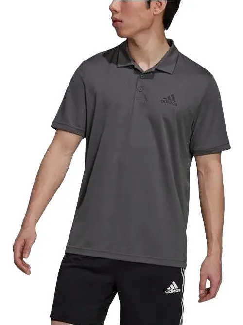 Adidas Aeroready Designed For Move Sport Polo Shirt Six - Grey