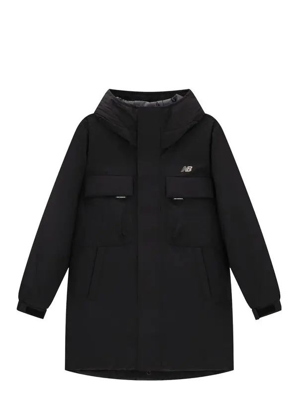 NEW BALANCE Warm Down Cargo Jacket - Black