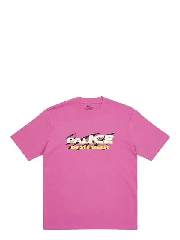 PALACE Light Beer T-shirt - Pink