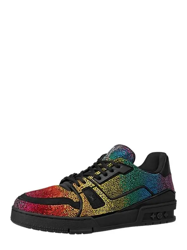 LOUIS VUITTON Trainer Sneakers Glitter Rainbow - Black/multi-color