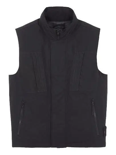 Stone Island Ghost Piece O-ventile Down Vest - Black