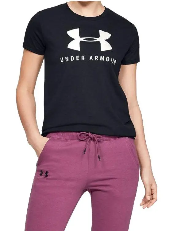Under Armour Sportstyle Classic Round-neck T-shirt - Black